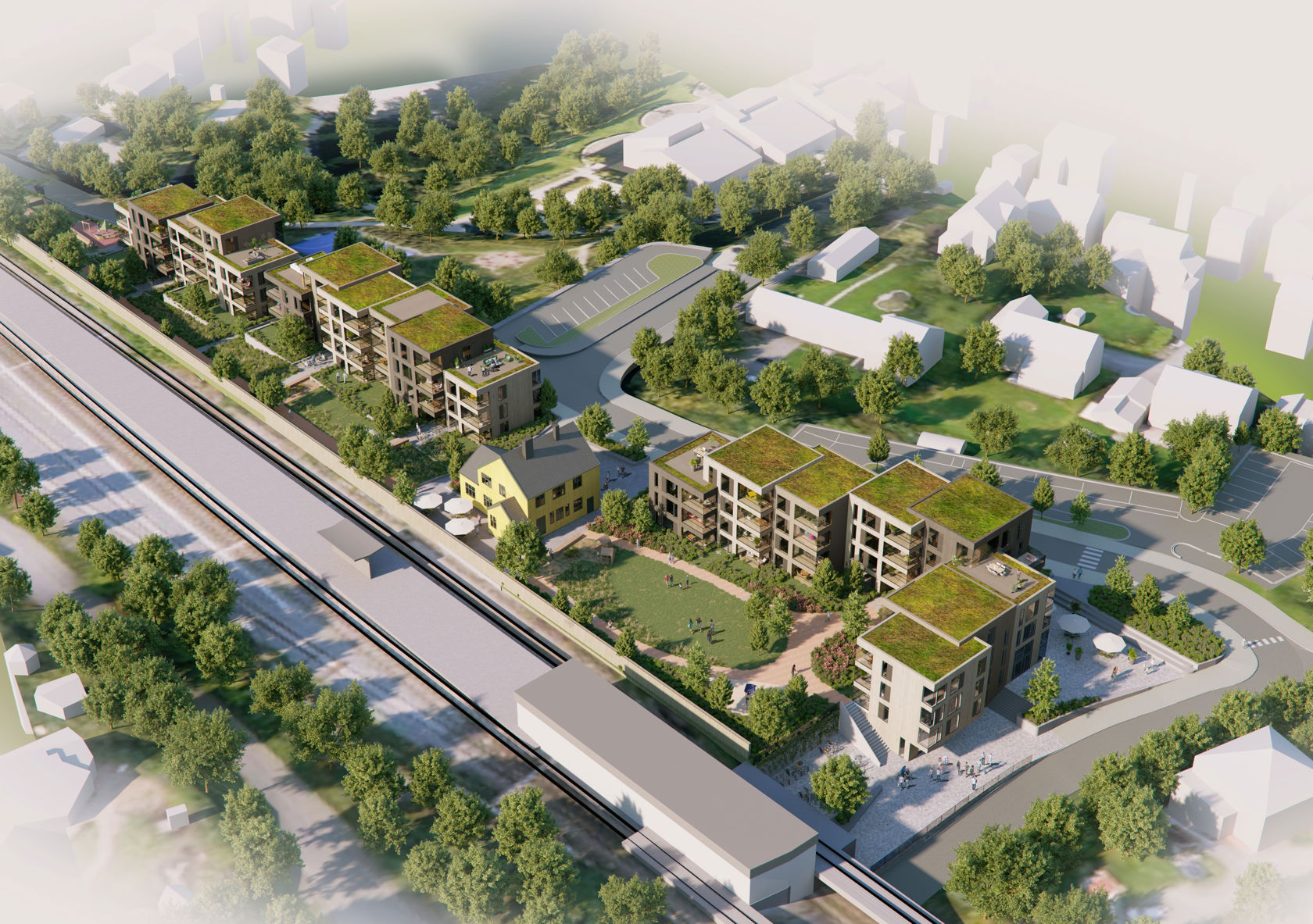 74 leiligheter i Hvalstad | Bane NOR Eiendom