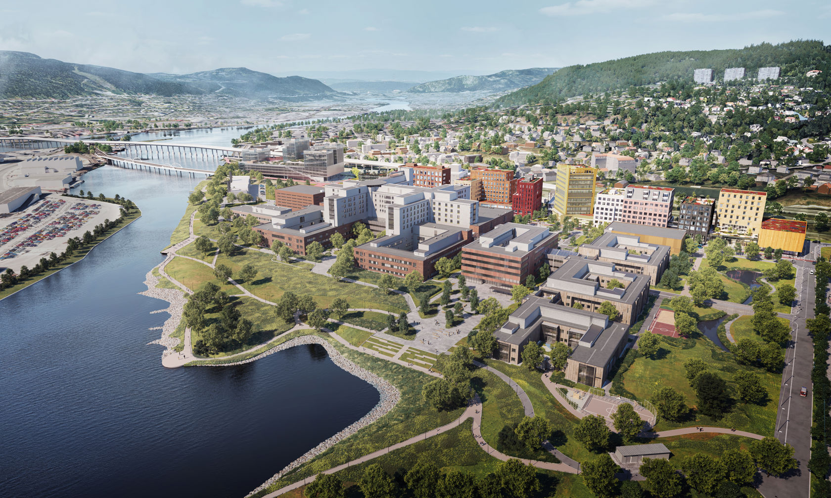 Drammen Helsepark | Bane NOR Eiendom